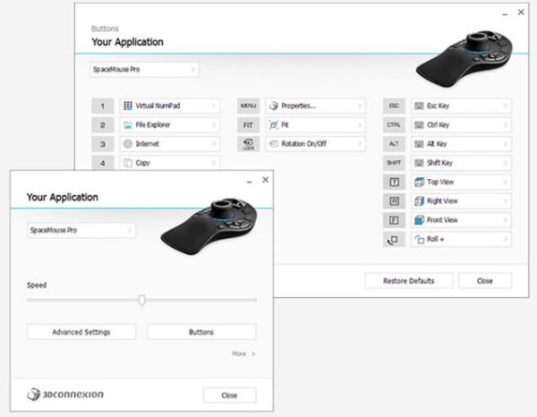 SpaceMouse Pro - Amido